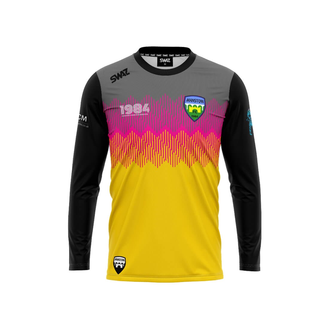SWAZ Manstow FC Away Goalkeeper Shirt | Available in all sizes