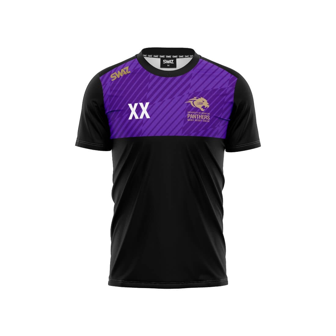 SWAZ University of Brighton Mens Rugby Custom ZING Training Shirt